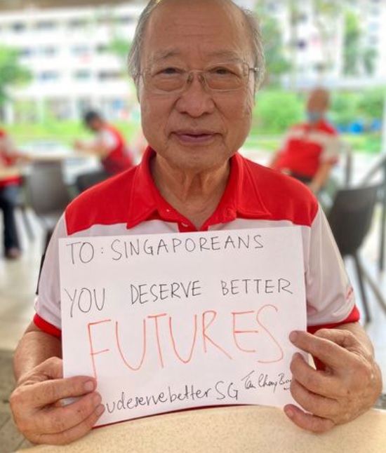 Psp Chairman Tan Cheng Bock Support Tan Kin Lian Dont Be Distracted By ‘pretty Girls 